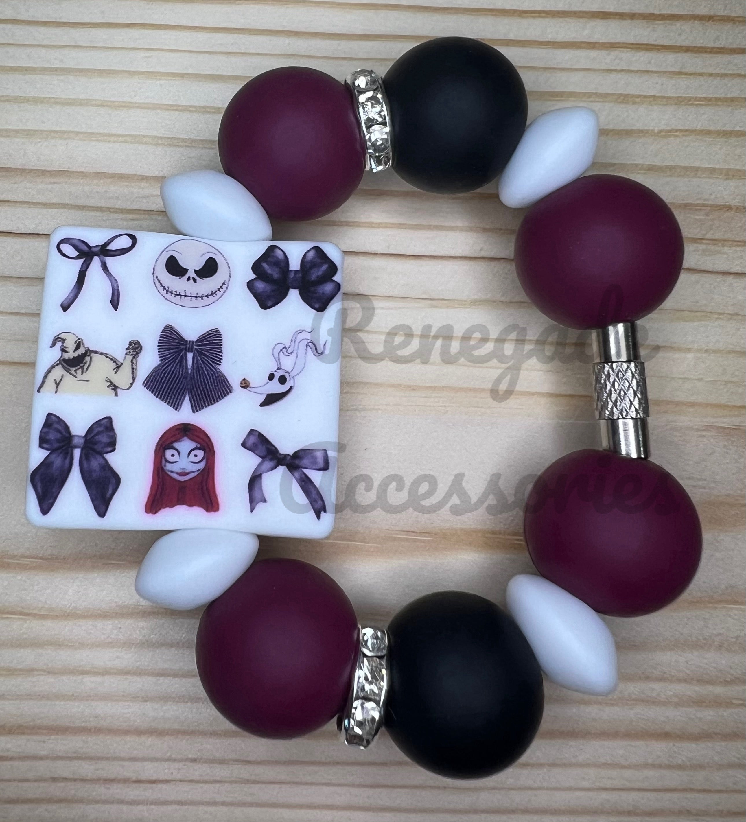 Silicone Charm - Nightmare Characters - Bows – Renegade Accessories
